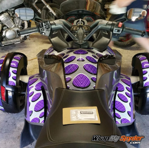 Can-am Spyder custom paint | WrapMySpyder.com