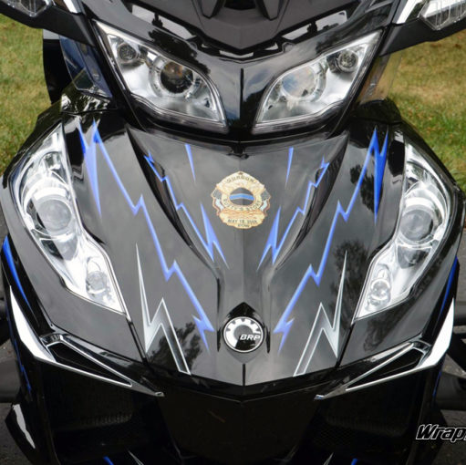 Can-Am Spyder custom decal, Spyder graphics, | WrapMySpyder.com