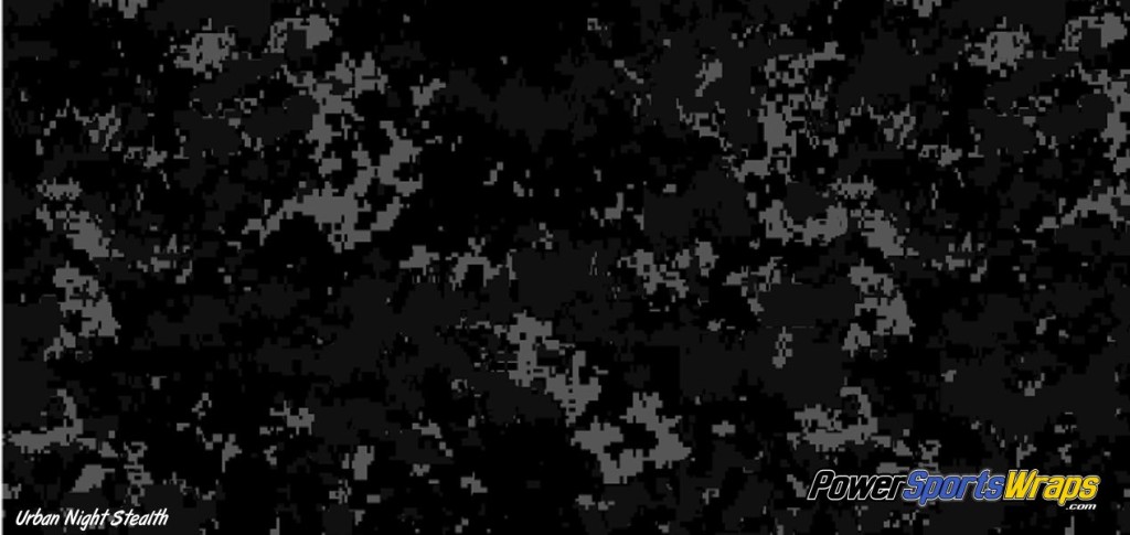 Urban Night Stealth Digital Camouflage | Powersportswraps.com