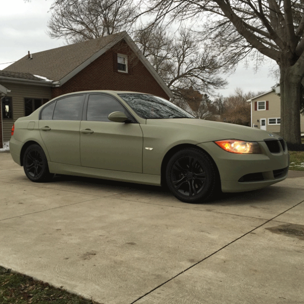 Green Khaki-Matte | Powersportswraps.com